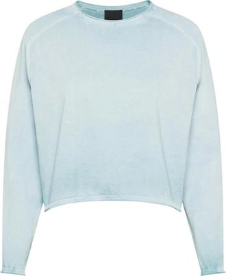 Roberto Ricci Design Rrd, Femme, Pulls, Bleu, Taille: 34 FR Shirty Ice Round Knit