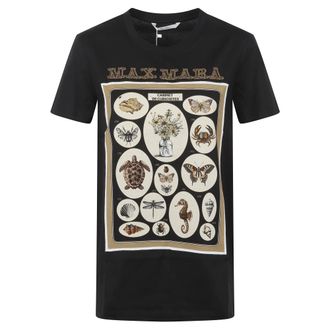 Max Mara Max Mara T-Shirts und Poloshirts - - Tops - Damen - Schwarzk - S