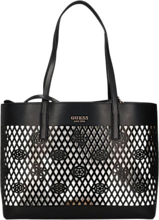 Guess Femme, Sacs, Noir, Taille: ONE Size Letty 2 In 1 Tote