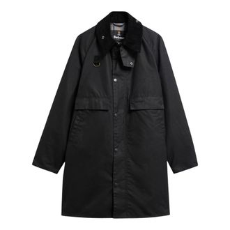 Barbour Long Spey Wachsjacke - - Jackets - Herren - Schwarzk - L