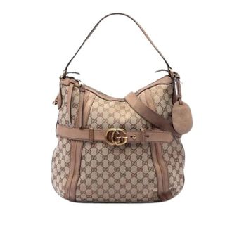 Gucci Pre-owned Sac bandouli&egrave;re en toile - Femme - Pre-owned - Beige - Taille: ONE Size