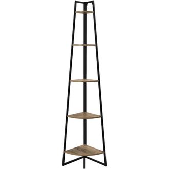 The Home Deco Factory The Home Deco Factory - Etag&egrave;re dangle en bois et m&eacute;tal 5 niveaux