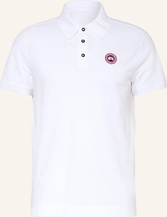 Canada Goose Piqu&eacute;-Poloshirt Beckley weiss