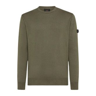 Peuterey Homme, Pulls, Vert, Taille: 2XL Collection de Maille Élégante