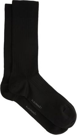 Bleuforêt Chaussettes hautes côtelé