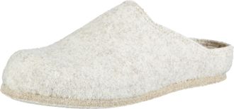 Fischer Markenschuh Fischer Damen Wollfis Natur Pantoffeln, Beige (birke 801)