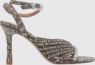 Kurt Geiger Sandalen mit Hahnentrittmuster mit Strass und Stiletto-Absatz