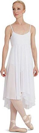 Capezio Femme Caraco Empire Robes De Danse Pour Adultes, Blanc, M EU