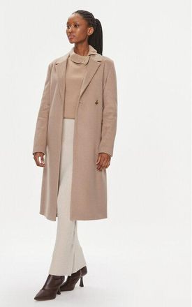 Calvin Klein Wollmantel Essential K20K205937 Beige Regular Fit