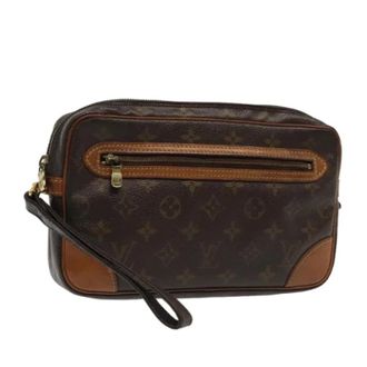 Louis Vuitton Pre-owned Canvas clutches - - Pre-owned - Damen - Braun - ONE SIZE