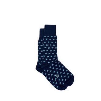 Au Printemps Paris Chaussettes hautes motif fleurs