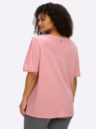 Sheego T-Shirt Halbarmshirt Kurzarm