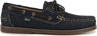 Paraboot Homme, Chaussures, Bleu, Taille: 40 1/2 EU Chaussures bateau &agrave; lacets