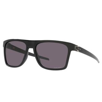 Oakley unisex, Accessoires, Noir, Taille: 57 MM Lunettes de Soleil Sportives Rectangulaires Leffingwell Oo9100