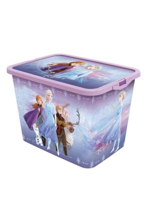 Disney BOX Frozen, Kunststoff, 40x27x29 cm, Deckel abnehmbar, Ordnen & Aufbewahren, Aufbewahrungsboxen, Aufbewahrungsboxen mit Deckel