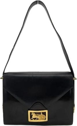 Celine Sac bandouli&egrave;re vintage doccasion - Femme - Pre-owned - Noir - Taille: ONE Size
