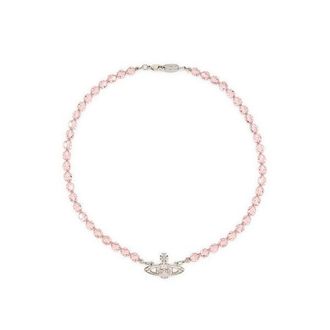 Vivienne Westwood Collier choker Messaline en laiton