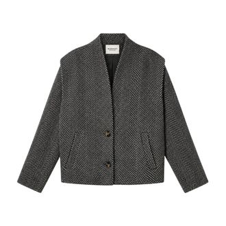 Isabel Marant Drogo Jacke - - Jackets - Damen - Grau - S