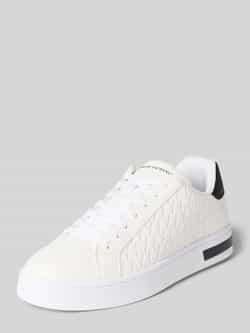 A|X Armani Exchange Sneaker mit Schn&uuml;rung Modell LONDON SAFFIANO