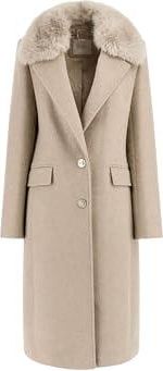Guess Manteau GUESS Beige, F9EP - Ciment multi, XS/S