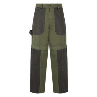 Diesel Cargo Jeans - - Jeans - Herren - Gr&uuml;n - W36