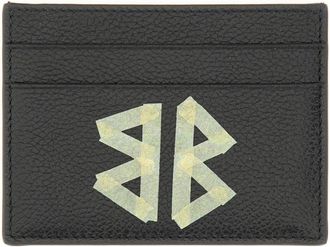 Balenciaga Domesticated Calf Leather Card Case - Black