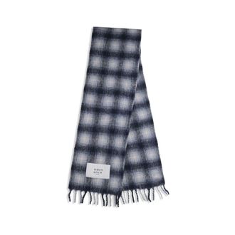 Maison Kitsun&eacute; Paris Scarf - Gray