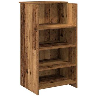 vidaXL Vidaxl - Empfangstheke Altholz-Optik 55x50x103,5 cm Holzwerkstoff