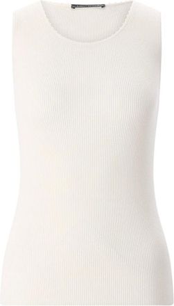 Luisa Cerano Femme, Pulls, Beige, Taille: 36 FR Tricot &agrave; col rond