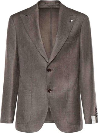 Luigi Bianchi Mantova Blazer - Taupe
