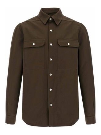 Rick Owens Hemd - Braun