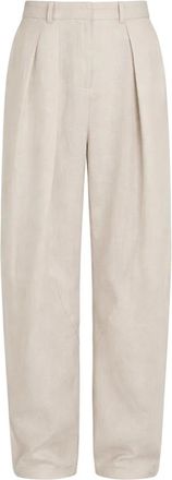 Semicouture Femme, Pantalons, Beige, Taille: 42 FR Wide Pantalons