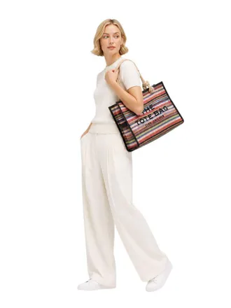 Marc Jacobs Womens Tote Bag Multicolor Pvc - Tote-Bags