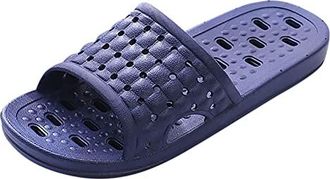 Generic Pantoufles antid&eacute;rapantes pour salle de bain pour homme et femme Taille 48, noir fonc&eacute;, 41 1/3 EU