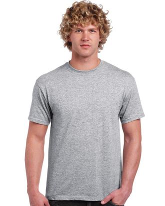 Gildan Herren Adult Ultra Cotton T-Shirt, Grau (Sport Grey), XXXXX-Large (Herstellergr&ouml;&szlig;e: 5XL)
