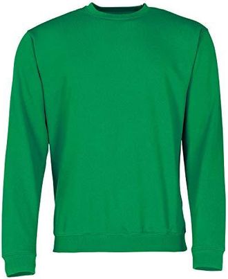 James & Nicholson Sweat-Shirt Lourd (L, Vert-Fougere)