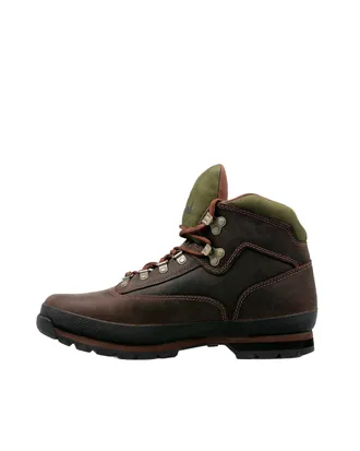 Timberland Mens Ankle Boots Euro Hiker Brown Leather