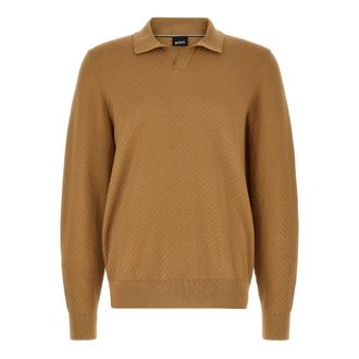 HUGO BOSS H-Lomarino Poloshirt - - Knitwear - Herren - Braun - M