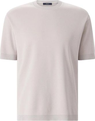 Herno Homme, Tops, Beige, Taille: 2XL T-Chemises