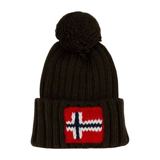 Napapijri Bonnet Semiury - Homme - Accessoires - Brun - Taille: ONE Size