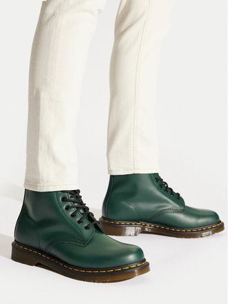 Dr. Martens Schn&uuml;rstiefel 1460 Smooth 11822207 Gr&uuml;n