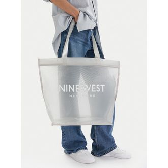 Nine West Handtasche Nine West CEO-Eloura-LA374-4074 Grau