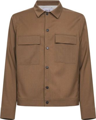 D4.0 Homme, Vestes, Brun, Taille: 2XL Veste Chemise