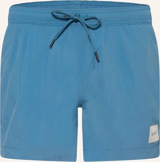 HUGO BOSS Hugo Badeshorts Dominica blau