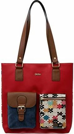 Dogo Multi Pocket Bag Womens, Red