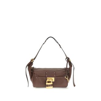 Chlo&eacute; Paddington Shoulder Bag - Brown