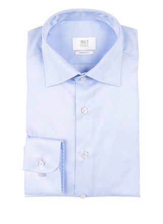 Eterna 1863 By Eterna Hemd Modern Fit blau