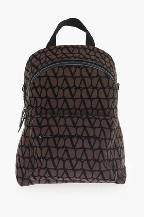 Valentino Monogram Motif Backpack Valentino