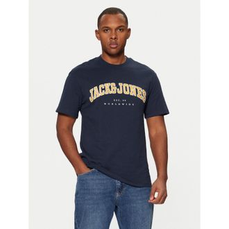 Jack & Jones Jack & Jones T-Shirt 12257579 Dunkelblau Relaxed Fit