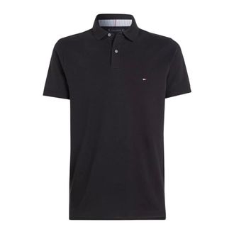 Tommy Hilfiger Homme, Tops, Noir, Taille: XL Polo Stretch 1985